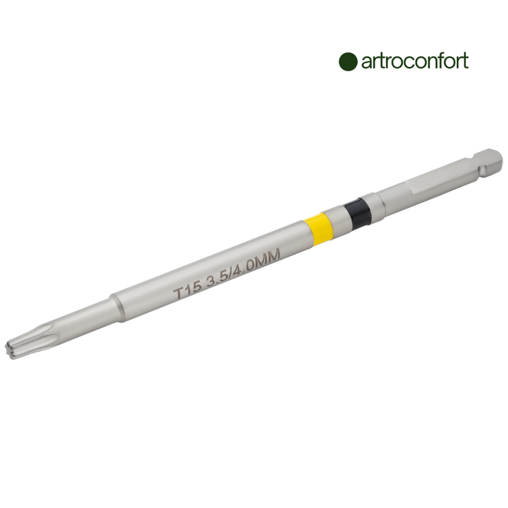 ARTHREX ATORNILLADOR (DRIVER) SÓLIDO CON PUNTA T15 HEXALOBE – ArtroConfort